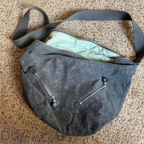 Kipling | Bags | Kipling Gray Crossbody | Poshmark